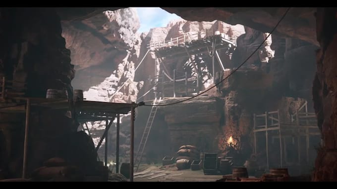 3d game environment 3d environment game map game environment in unreal ...