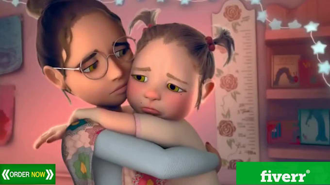 Create 3d cartoon music video, 3d cartoon character 2d 3d animated ...