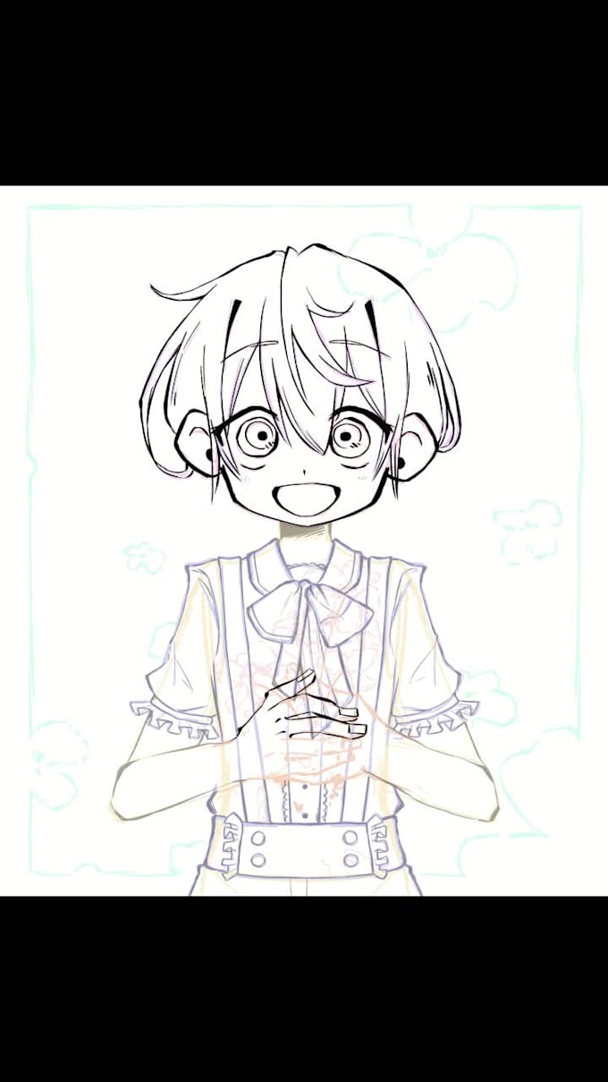 Draw cute anime style portraits, ocs, and fan art by Lordspudbutt | Fiverr