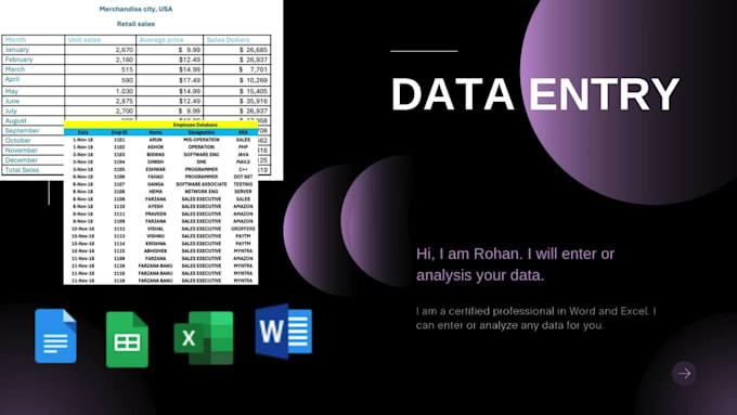 Entry, copy past, convert pdf, web research and analysis data by Rohanchowdhur1 | Fiverr