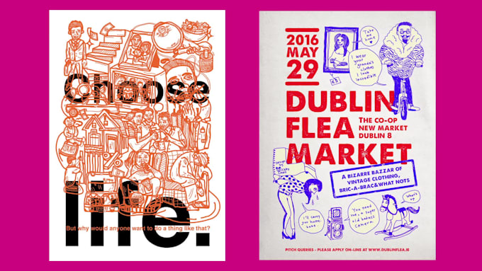 Make awesome funky posters and flyers by Mickeychan | Fiverr