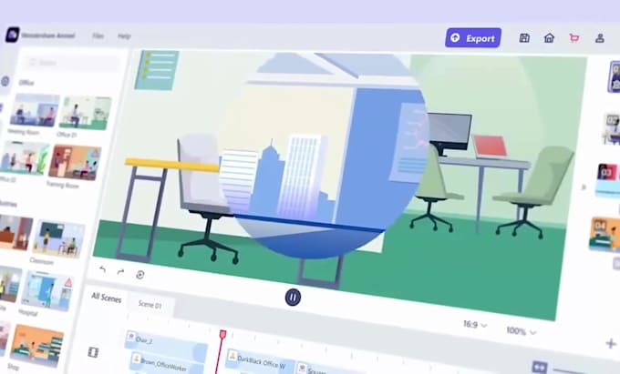 Create saas explainer video, saas animation, software demo, ui ux app animation by Fashfemyx ...