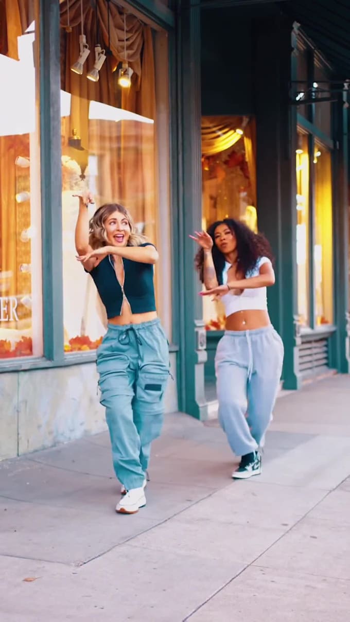 Make a hip hop dance video tik tok dance video to any song by Stell_ros ...