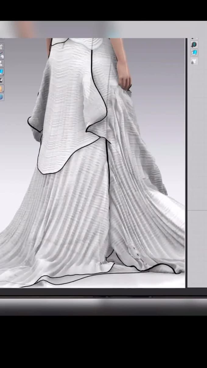 Do 3d garment animation 3dclothing design render fashion model in 3dclo ...