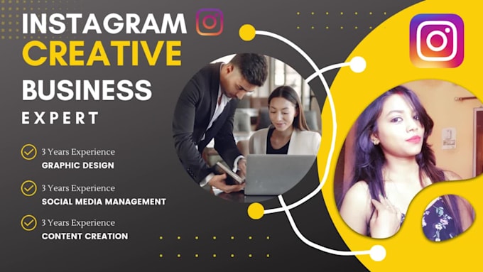 Create and optimize instagram fb yt business page management by ...