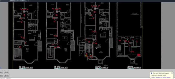 Design fire alarm system with riser and calculations by Samsher7861 ...