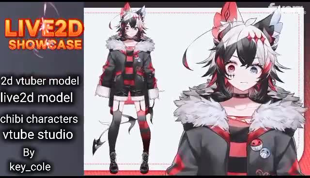 Design And Rig Nsfw Vtuber Model 2d Vtuber Vtuber Rig Facerig For
