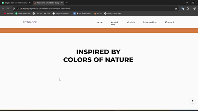 Design and develop a responsive frontend website using html, css, and ... Design and develop a responsive frontend website using html, css, and ...