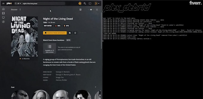 Automate or configure plex, emby, jellyfin, radarr, sonarr, lidarr ...