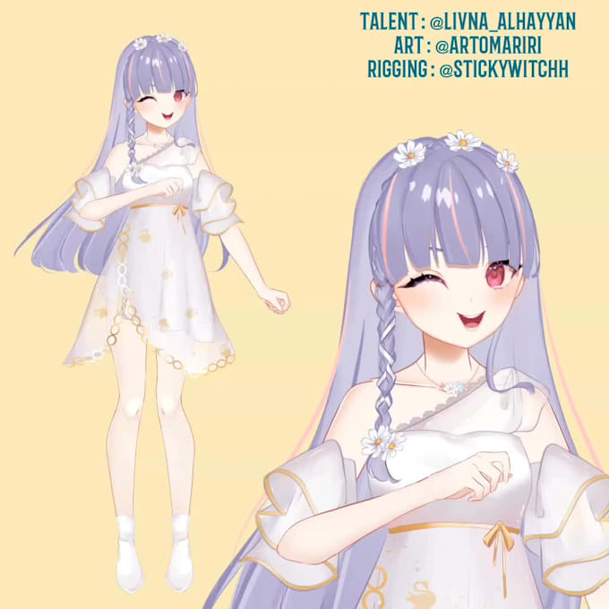 Rigging your characters for vtubers, promo special by Stickywitchhh ...