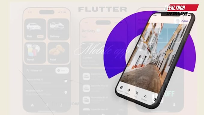 Do flutter mobile app development with firebase by Alexllyy | Fiverr