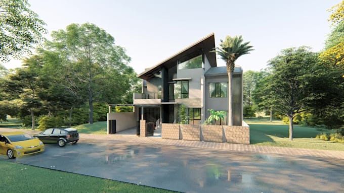 Make architectural 3d model and rendering by Arch_tarak | Fiverr