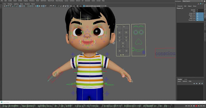 3d advance character rigging in maya ,mixamo and blender by ...