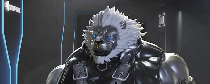 3d animation or render for furry, nsfw bara, vrchat by Ironmation | Fiverr