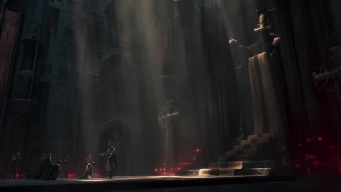 Do blender cinematic animation,3d game trailer,scene transition,opening ...