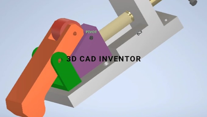 Do create 2d and 3d modelling design using autodesk inventor, autocad ...