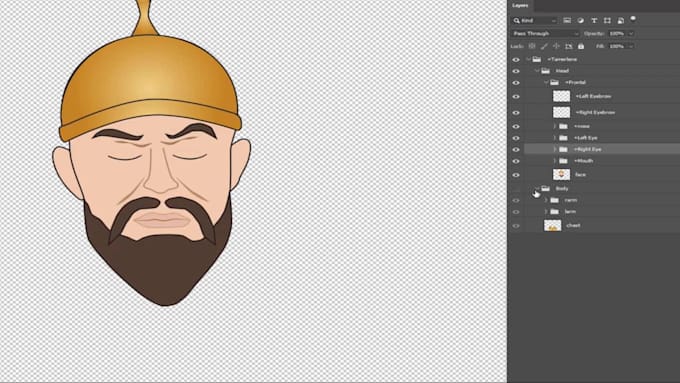 Design 2d puppet character, puppet animation, puppet illustrator by ...