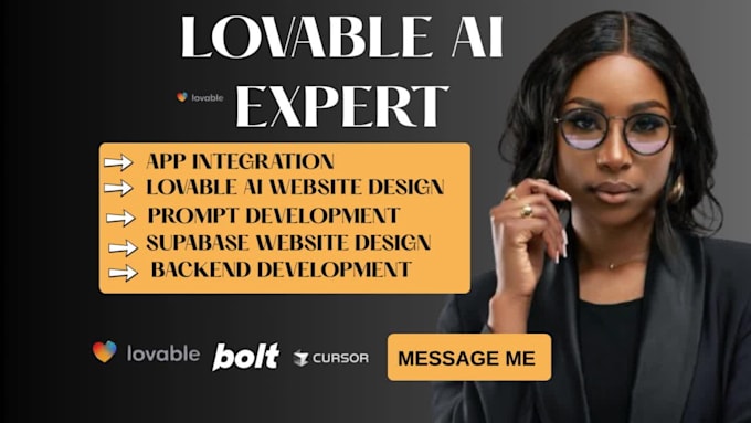 Build a nocode ai web app with lovable dev, boltnew, supabase, vercel by Timoti_ade | Fiverr