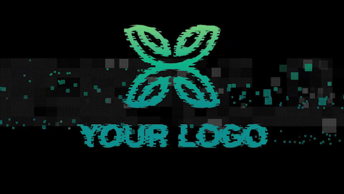 Glitch logo animation intro by Sagarp007 | Fiverr