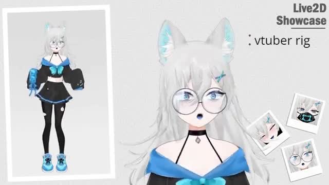 Draw and rig 2d vtuber model live2d vtuber model, pngtuber, anime ...