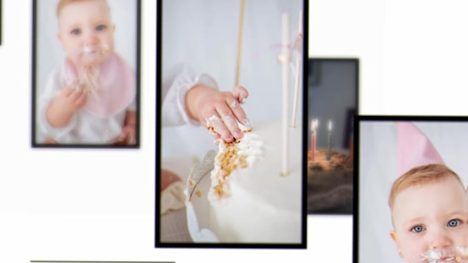 Create babies photo slideshow by Rajeshsingh527 | Fiverr