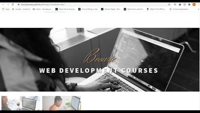 Code And Design Aesthetically Pleasing Websites By Harrykayneezy Fiverr