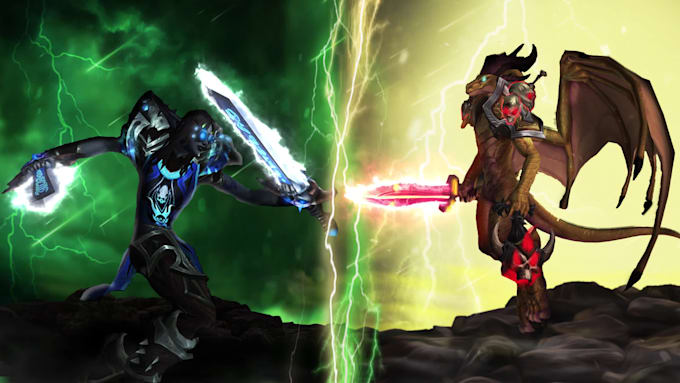 Create an animated world of warcraft chatblocker by Samandbuckie | Fiverr