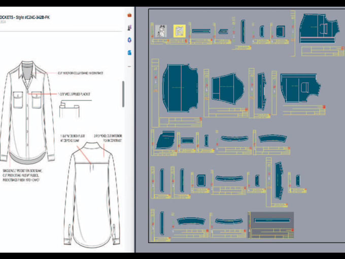 Garments pattern, grading, size spec,tech pack all items by ...