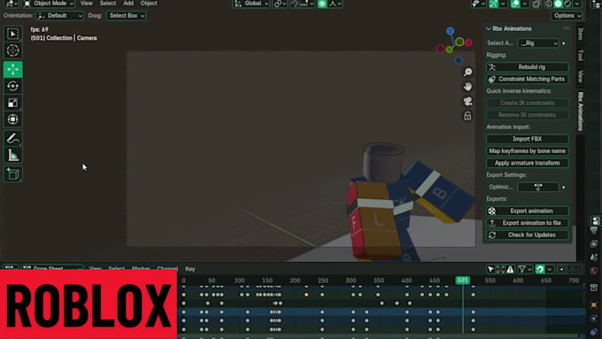 Create 3d roblox animation roblox vfx r6 r15 r16 animation minecraft animation by Saddie_n | Fiverr