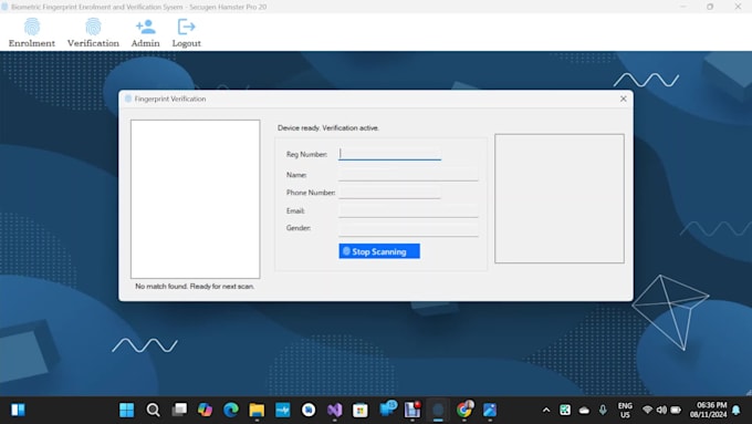 Do biometric fingerprint verification with secugen hamster pro 20 by ...