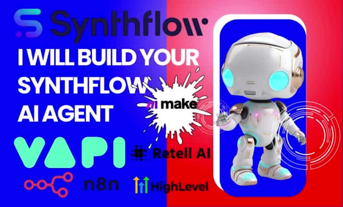 Powerful ai voice calling agent using vapi synthflow retell make synthflow ai by Rexannie_ai ...