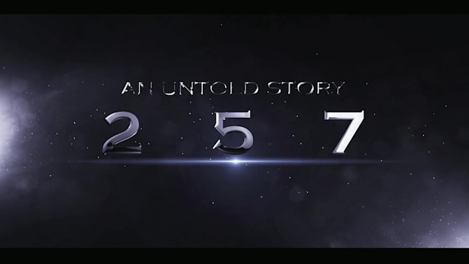 Cinematic name logo short animation i am expert in this by ...