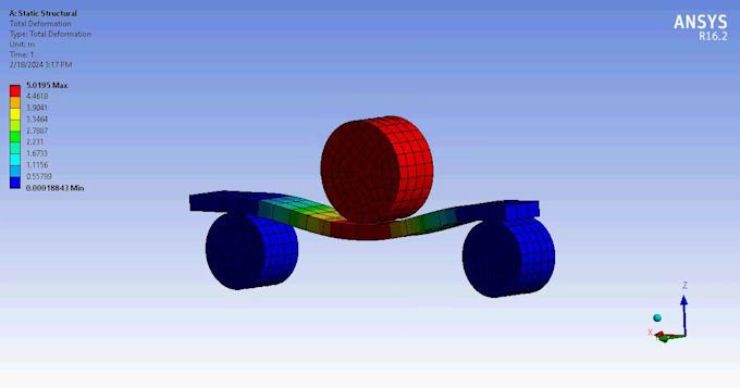 Fea on ansys only structural steel by Riyanaslam | Fiverr