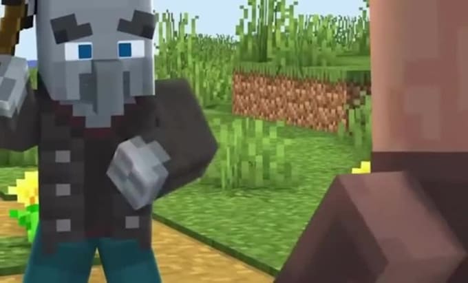 Crear animación 3d de minecraft, minecraft 3d, animación 3d