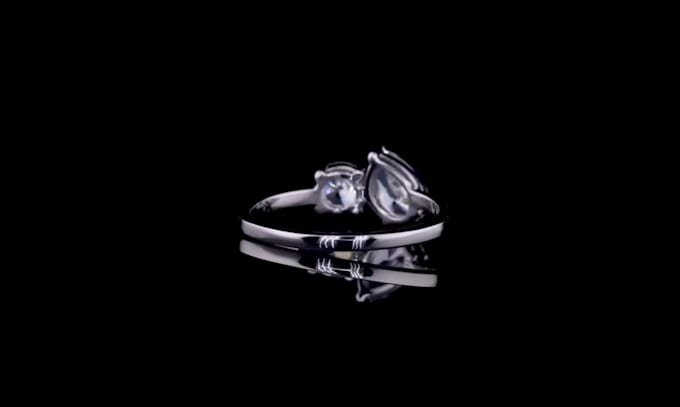 Design jewelry jewellery realistic rendering 3d model jewelry ring cad ...