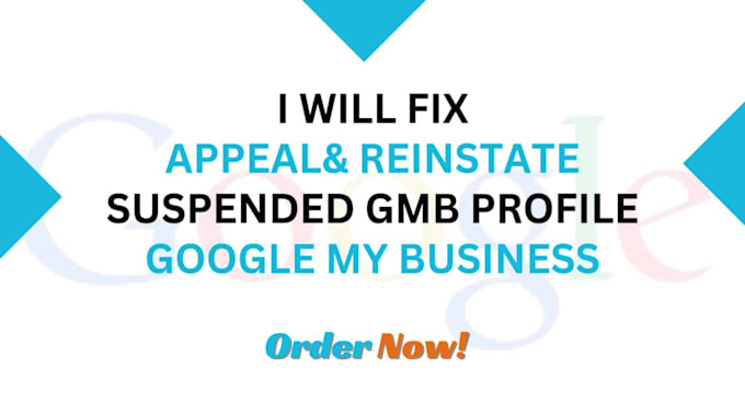 Reinstate appeal suspended gmb google my business ranking by Saffirah | Fiverr