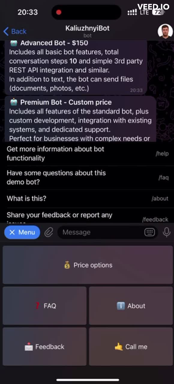 Create your awesome telegram bot for your business by Ivankaliuzhnyi ...