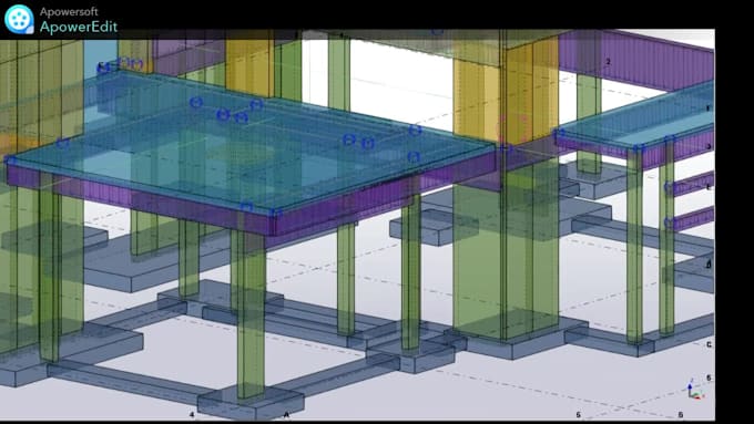 Rebar drawings 3d 2d tekla with quantity takeoff report by Ayoubsr | Fiverr