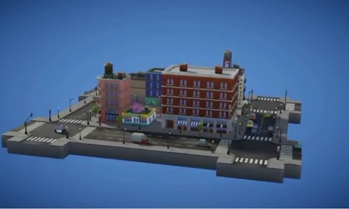 Create low poly environment, game props, n64, ps1, psx, ps2, 3d ...