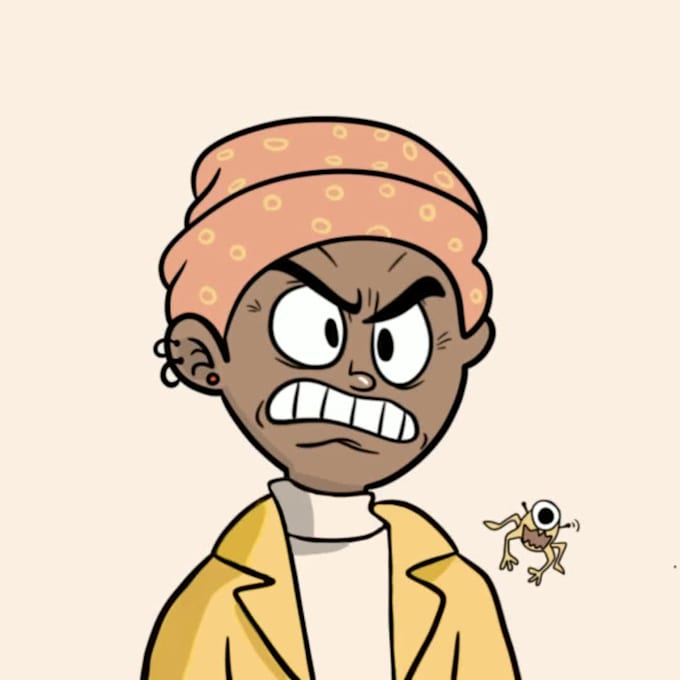Draw cartoon avatar for nft collection and crypto art by Youssefzaiiim ...