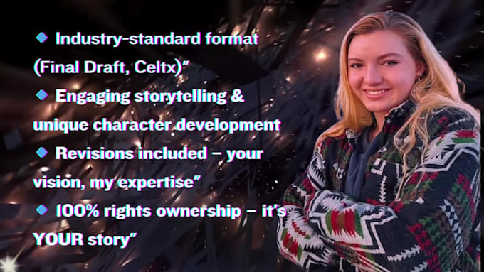 Do Movie Script Scriptwriter Screenplay Tv Series Screenwriting Tv Pilot By Tatumkellen