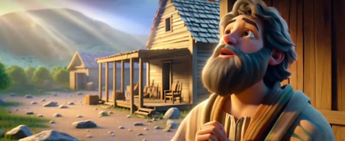 Create ai animated bible video, 3d story bible animation, 3d explainer ...