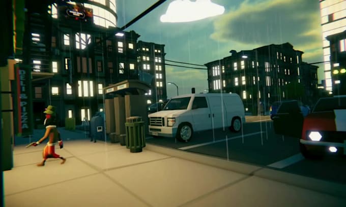 Create 3d game trailer animation video, game trailer movie, cinematic ...