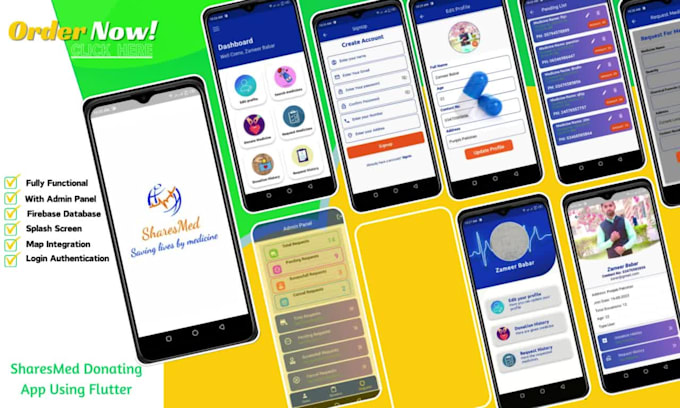 Help in fyp projects in flutter app by Zameer512 | Fiverr
