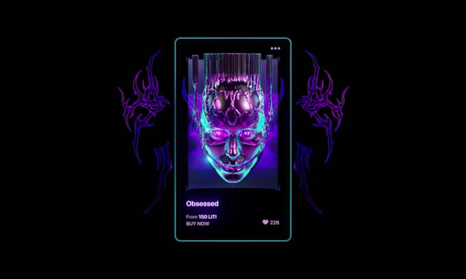 Make premium animated nft card by Nemakc | Fiverr Make premium animated nft card by Nemakc | Fiverr