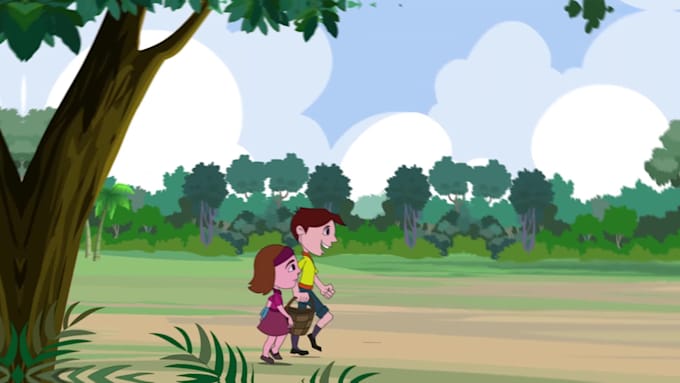 Create delight 2d cartoon animation and explainer for your vision by ...