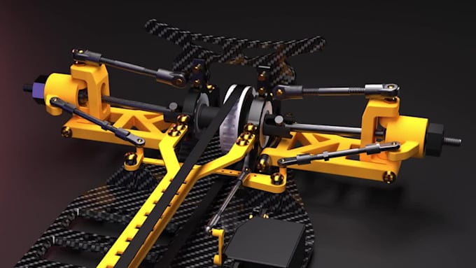 Do cad designs and renderings using solidworks by Yogatama3d | Fiverr