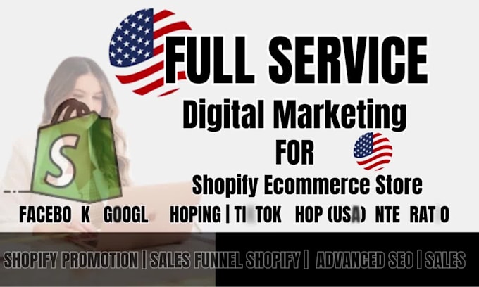 Setup full service digital marketing for shopify e commerce agency by Iamecom09 | Fiverr