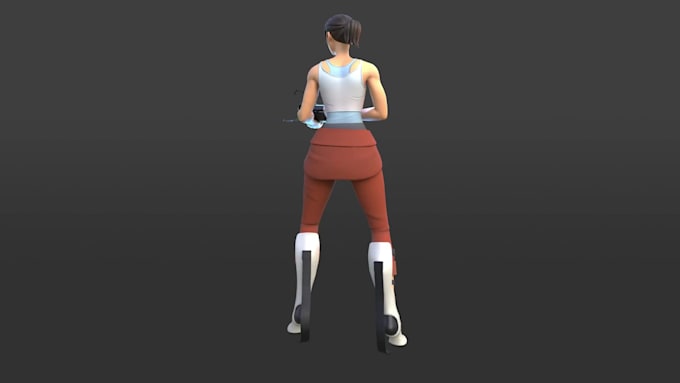 Stylized 3d fortnite character, 3d game character, genesis 8 model ...