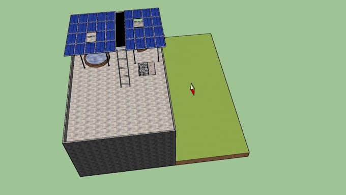 Design solar pv systems and provide 3d visualization animation of solar ...